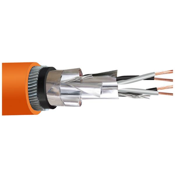 Quality XLPE Insulation Steel Wire Shielded Instrument Cable , Armoured Instrument Cable for sale