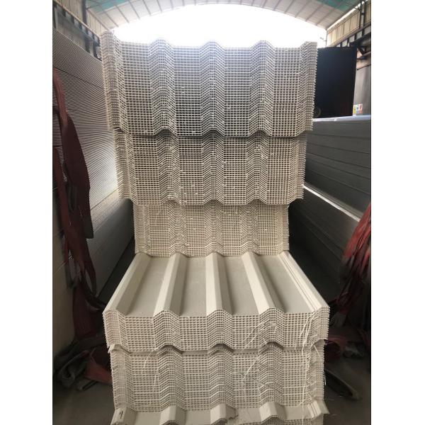 Quality Customize Length Twin Wall Plastic Roofing Sheets / Pvc Hollow Sheet for sale