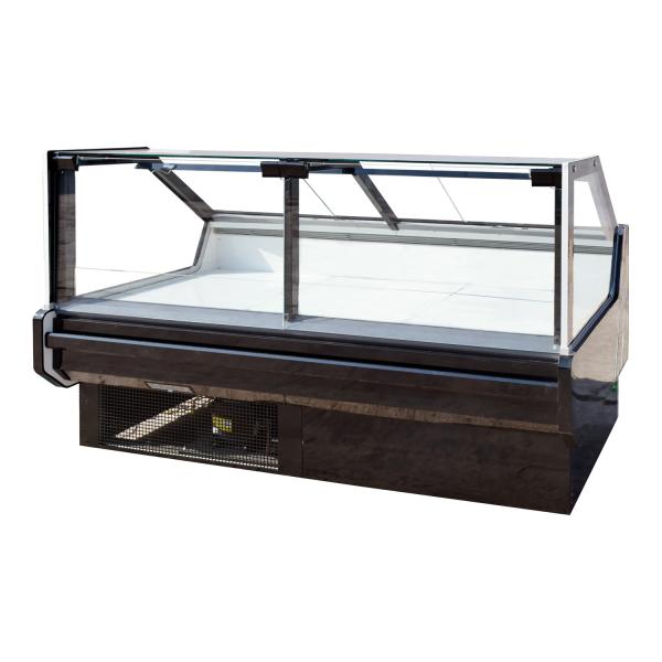 Quality Supermarket Fan Cooling Display Chiller For Sausages for sale