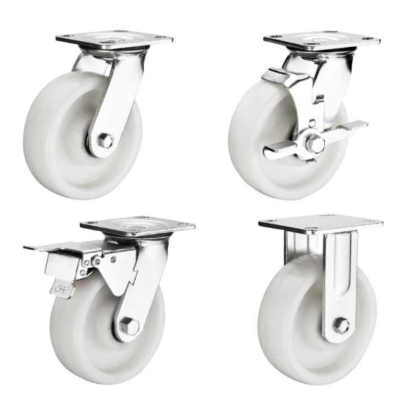 Quality 150mm 500kg Capacity PA Heavy Duty Casters With Lock for sale
