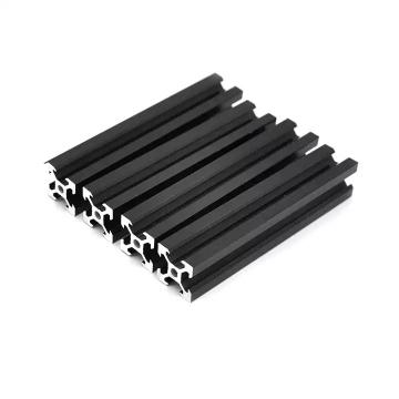 Quality V Slot C Extrusion Aluminum Profiles 2020 2040 4080 2060 Bars Black 20x40 For for sale