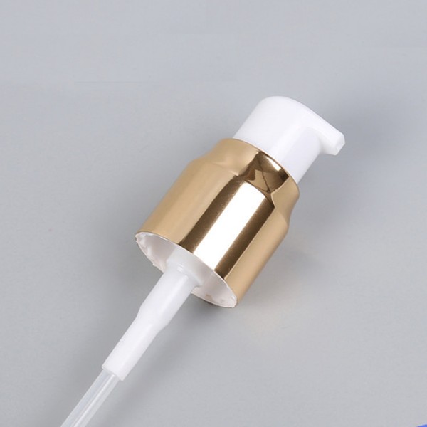 Quality 20/410 aluminum mist sprayer cosmetic pump dispenser For Foundation Serum 0.2ml for sale
