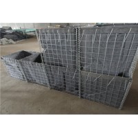 Quality 4mm 5mm Hesco Barrier Bastion Wire Cages Strong Tensile Strength for sale