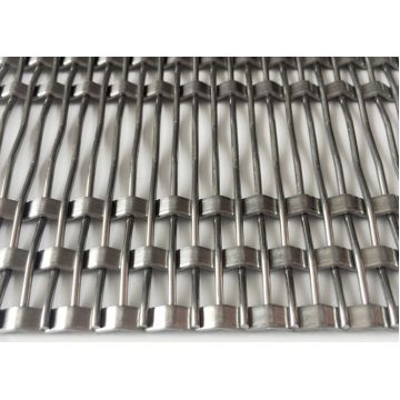 Quality SS304 Stainless Steel Partition Wire Mesh Panel For Architectural Woven Wire for sale