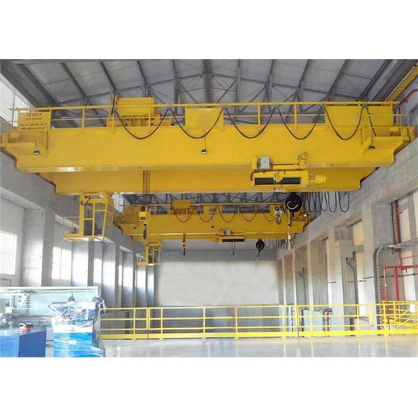 Quality 3P 220V 440V Double Girder Overhead Cranes Customized 50 Ton Bridge Crane for sale