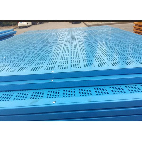 Quality Construction Perforated Steel 1.2X1.8m Perimeter Safety Screens For Scaffolding System for sale
