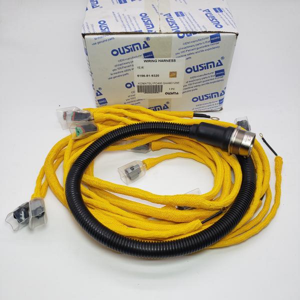 Quality Wiring Harness 6156-81-9320 For KOMATSU PC400 SAA6D125E for sale