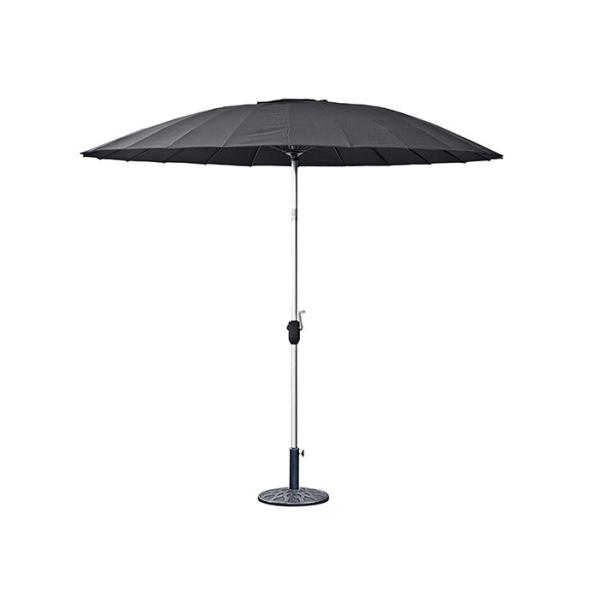 Quality Fiberglass Aluminum Outdoor Sun Umbrella Free Standing Garden Parasol for sale