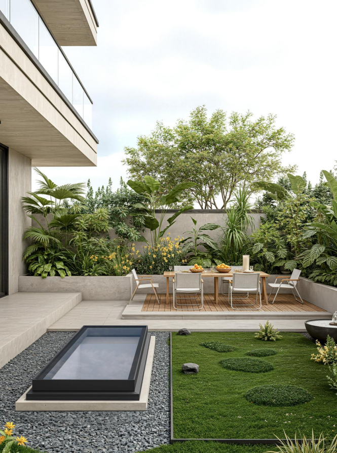 Quality DMS Rectangular Skylight for sale