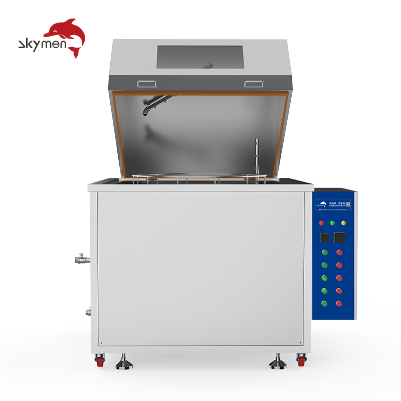 Quality Industrial High Pressure Rotary Spray Ultrasonic Cleaning Machine for Metal for sale