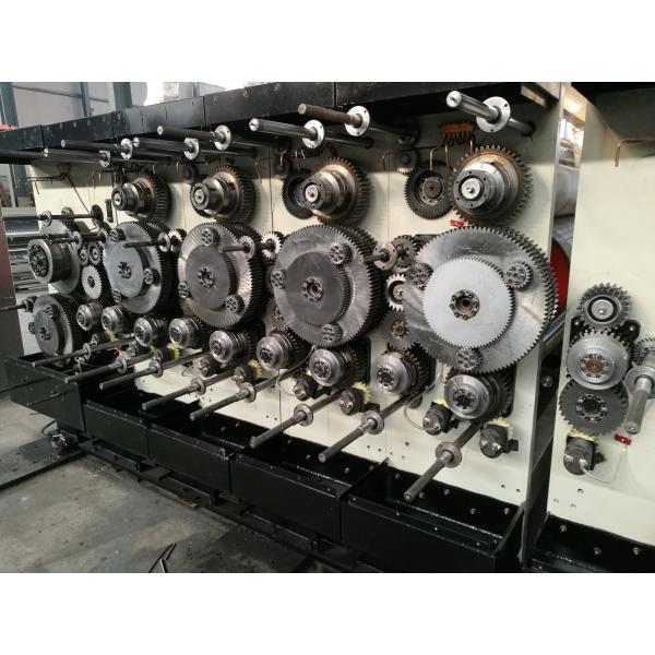 Quality Lead Edge Feeding Flexo Corrugated Machine Four Colour Printing High Speed for sale