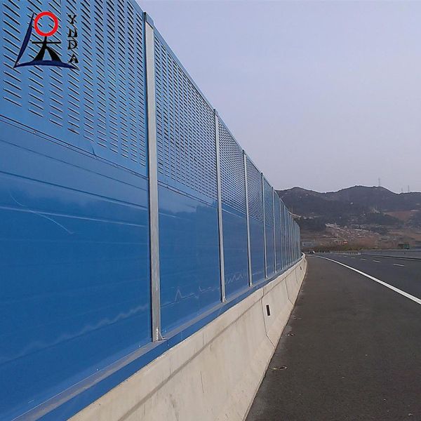 Quality Construction Noise Proof Fence Cancelling Sound Barriers For Highway Noise 2m~4m for sale