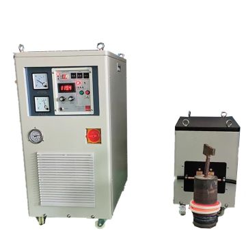 Quality IGBT Induction Hardening Annealing Hot Forging Machine With Chiller HF-90AB for sale