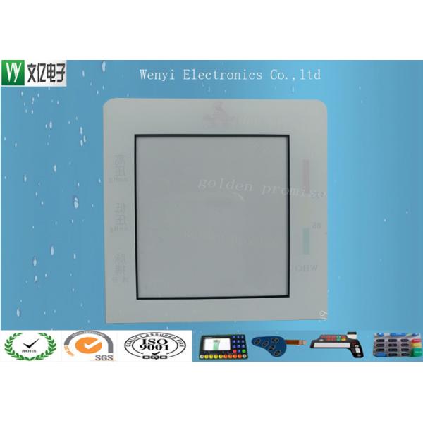 Quality 2mm Acrylic Overlay Capacitive Membrane Switch , Tactile Membrane Switch Pad for sale