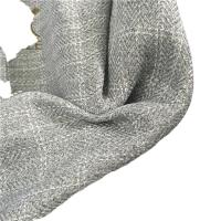Quality Flexible Herringbone Polyester Twill Fabric 200gsm Plain Dyed for sale