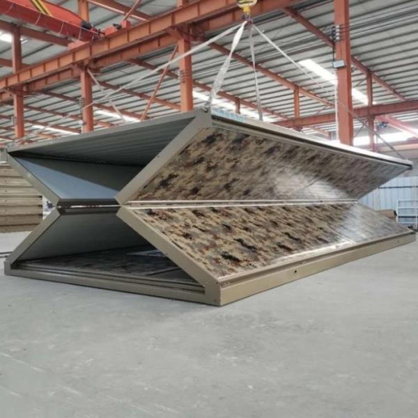 Quality Premade foldable mobile container house MGO Floor Waterproof Fireproof for sale