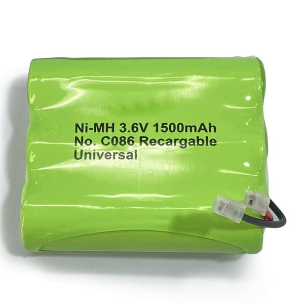 Quality Custom NiMH Battery Packs 1500mAh 3.6 Volt Rechargeable NiMH Battery Pack for sale