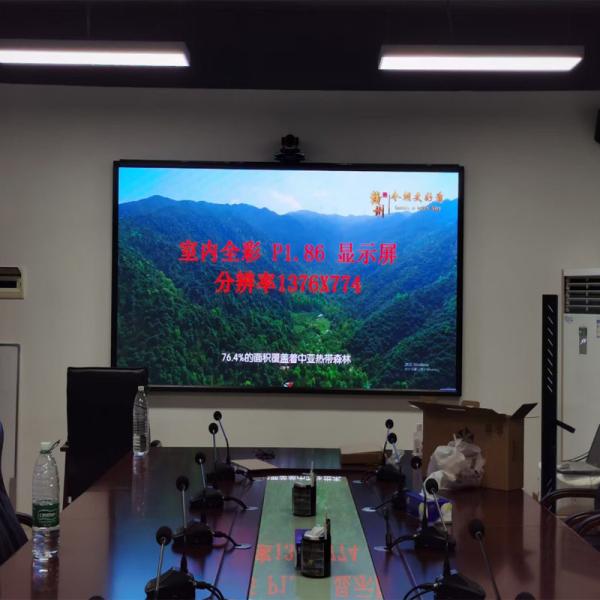 Quality Shenzhen P1.86 Indoor 4K LED Video Wall Replacement LCD Splicing Screen Effect for sale