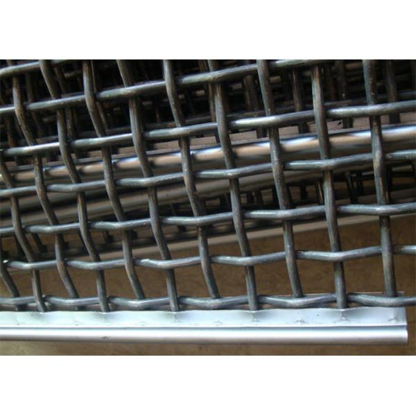 Quality Corrosion Resistant Metal Galvanized Crimped Wire Mesh 3mm For Mining Sieving for sale
