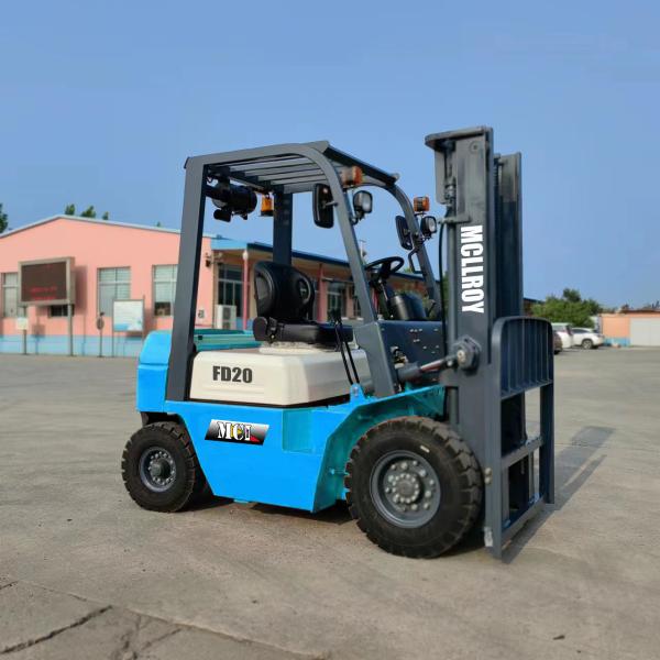Quality Smooth Operation Diesel Forklift Truck Ground Clearance 120 Mm for sale