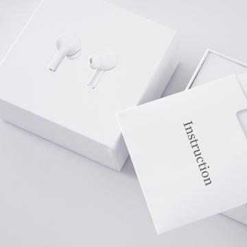 Quality Custom Logo White Bluetooth Headset Packaging Cardboard Box Earphone Package for sale