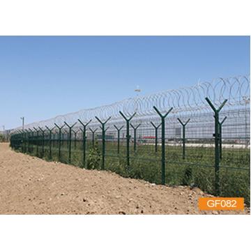 Quality 2.4m Powder Coating Anti Climb Security Fence for sale