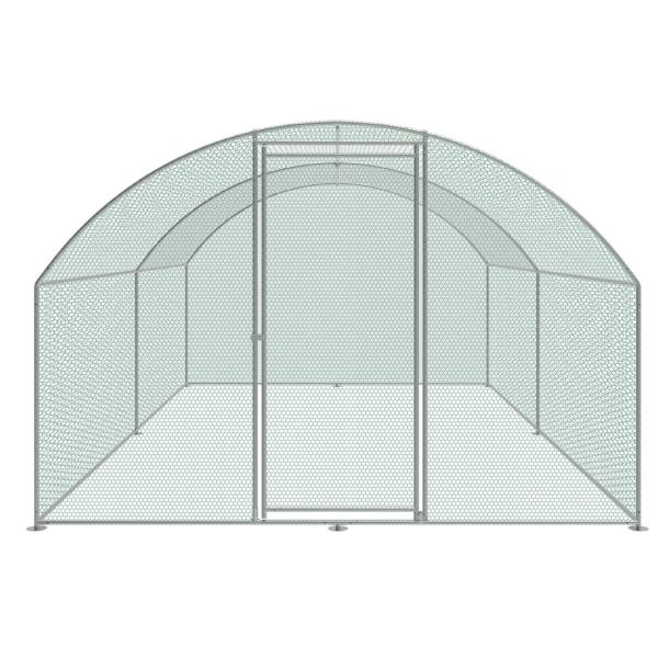 Quality OEM Quick Connect Frame 2.8mx3m Walk In Chicken Cage for sale