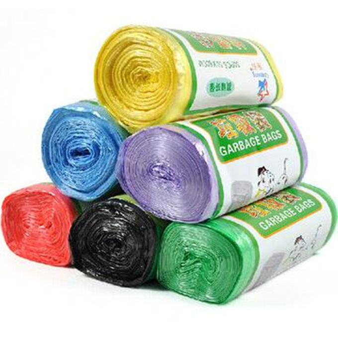 Eco - Friendly Full Biodegradable Garbage Bags , Custom Compostable Bin Bags
