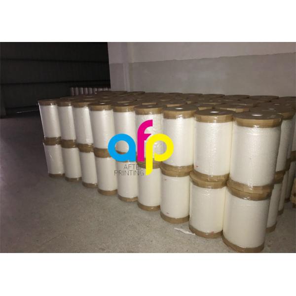 Quality Customized Size Glossy / Matt Lamination Roll , Plastic Clear Laminate Roll for sale