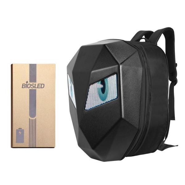 Quality LED Backpack Bluetooth Waterproof Hard Shell Iron Man Cool Motorcycle Riding for sale