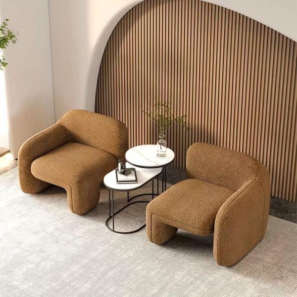 Quality Art Creative Hotel Lobby Furniture Lounge Area Sofa Chair Sets for sale