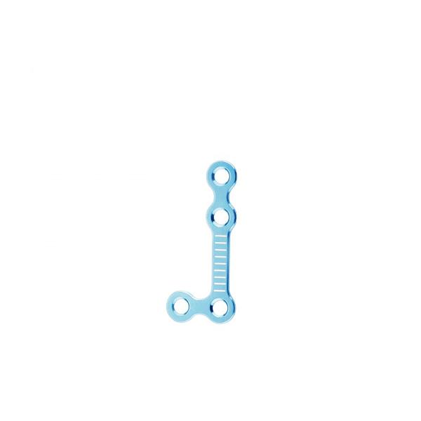 Quality Orthopedic Surgical Mini Implants Maxillofacial Plate 2 Holes for sale