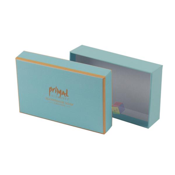 Quality Reasonable Luxury Handmade Custom Rigid Cardboard Gift Soap Box Packaging Custom for sale