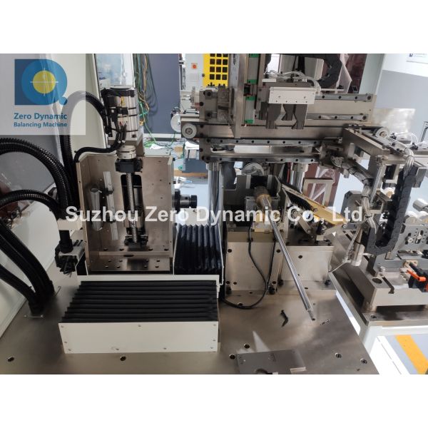 Quality Two Station Water Pump Motor Rotor Automatic Balancing Machine, Customized for sale