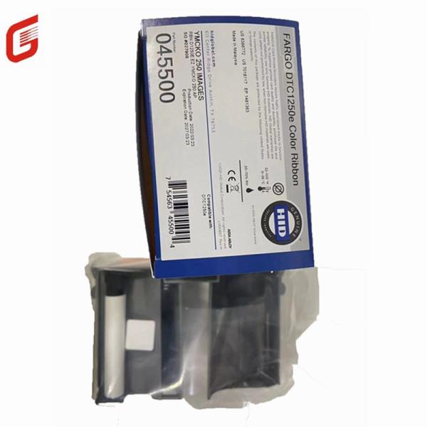 Quality Original 045500 YMCK Ribbon for DTC1250e Business ID IC Card Printer Performance for sale