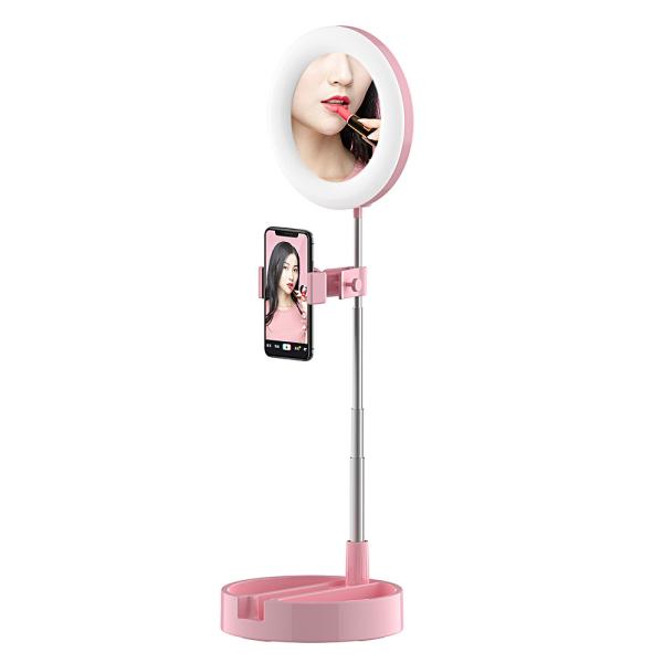 Quality Video Youtube Live 6W 4500K Makeup Selfie Ring Light for sale