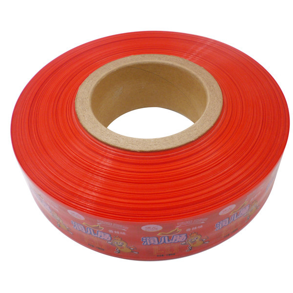 Quality Nylon Printed Polyamide Sausage Casing 82mm Width 600meter/ Roll for sale
