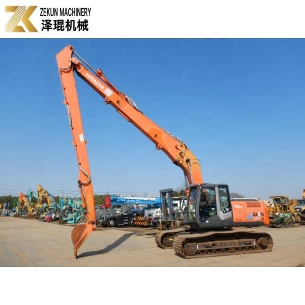 Quality Original ZX200LC-3 Long Arm Excavator 20T Capacity And Long Reach Boom for sale
