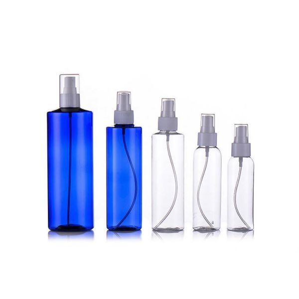 Quality Fine Mist 30ml 50ml 60ml 100ml Cleaning Alcohol Mini Plastic PET Spray Sanitizer Bottles Manufacturer for sale