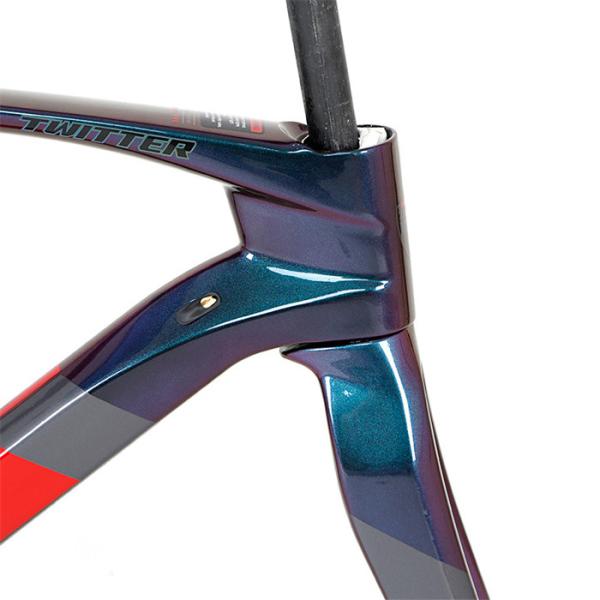 Quality TWITTER 700C Lightweight Carbon Frameset 48CM Height For Bicycle for sale