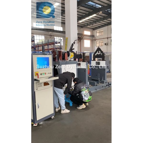 Quality Dust Blower Impeller Balancing Machine, Large Motor Rotor Balancing Machine for sale