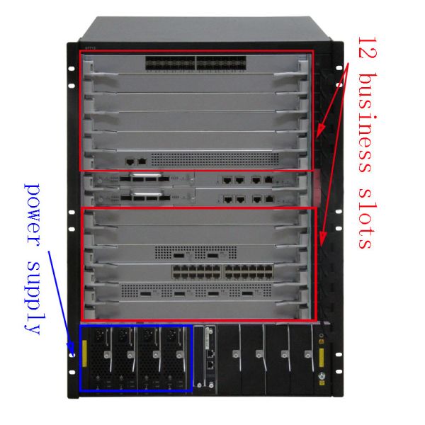 Quality 153.6/672Tbps Intelligent Routing Network Switch S7712 for Campus Network for sale