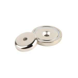 Quality Antirust Industrial Neodymium Pot Magnets With Countersunk Hole Customized for sale