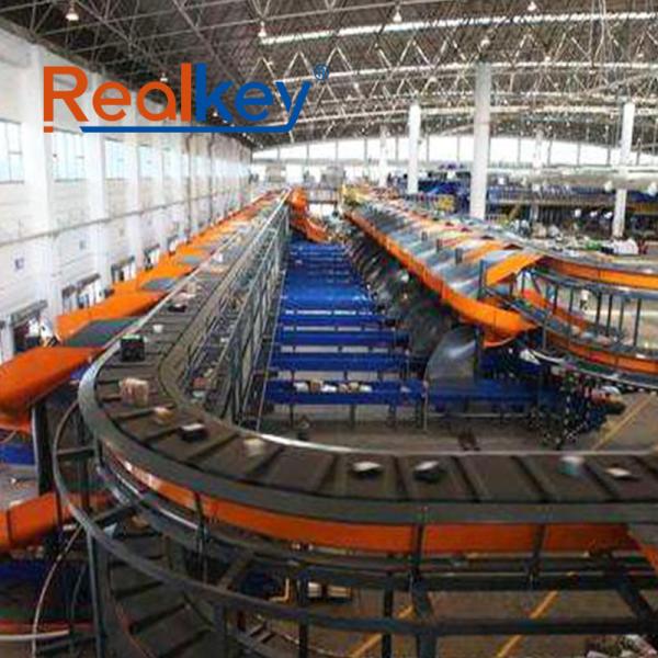 Quality Realkey Cross Belt Sorter Automated Sorting for Fast Accurate Order Fulfillment for sale
