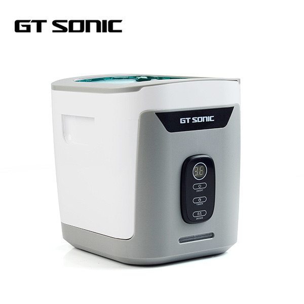 Quality Stainless Steel Ultrasonic Glasses Cleaner Transparent Lid Touch Panel for sale