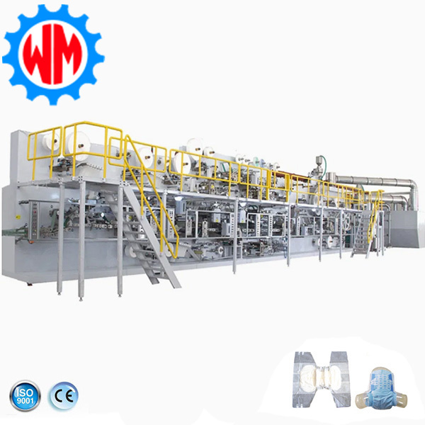 Quality High-Performance Full Servo Adult Diaper Making Machine for Large-Scale Production Needs for sale