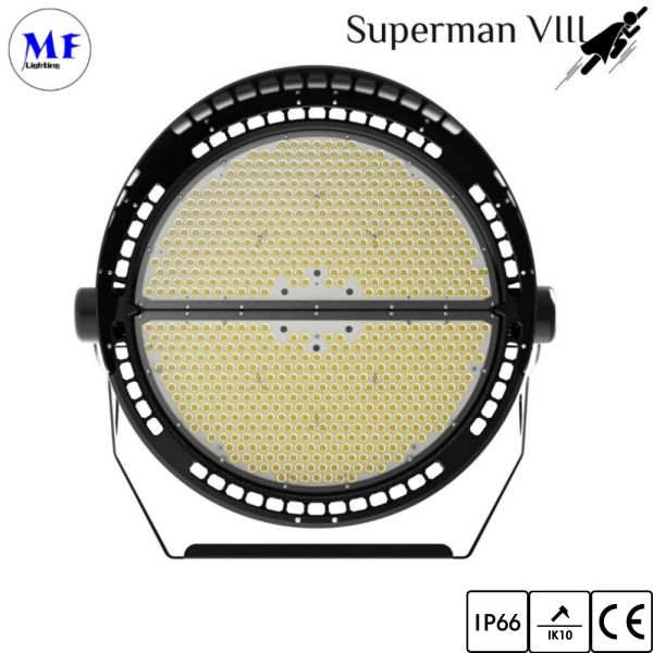 Quality High Power Spot Sport Projector 300W-1200W LED Floodlight DMX Dali 0-10V LED Flood Light For Golf Courses Square for sale