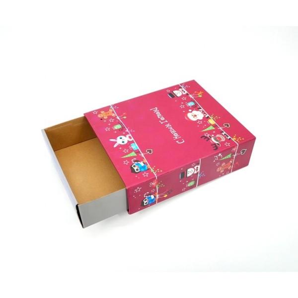 Quality Christmas Gift Custom Picnic Hamper Basket Cardboard Box With Sleeve for sale