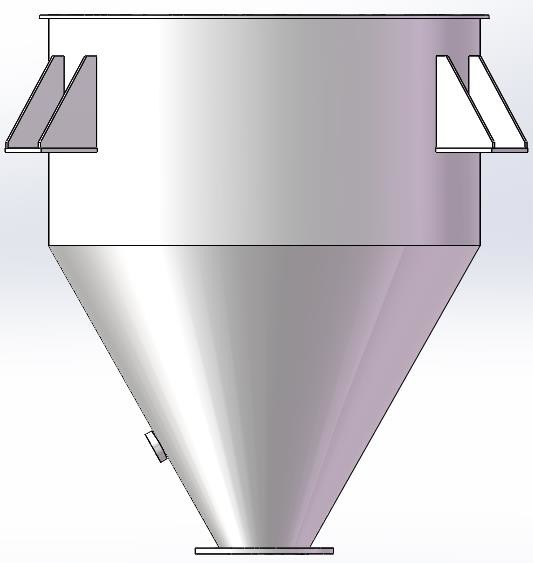 Quality ISO9001 drum shapes 2.2m3 Electrical Powder Meter for sale