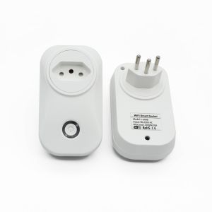 Quality 100V-240V Tuya Smart Plug Google Home for sale